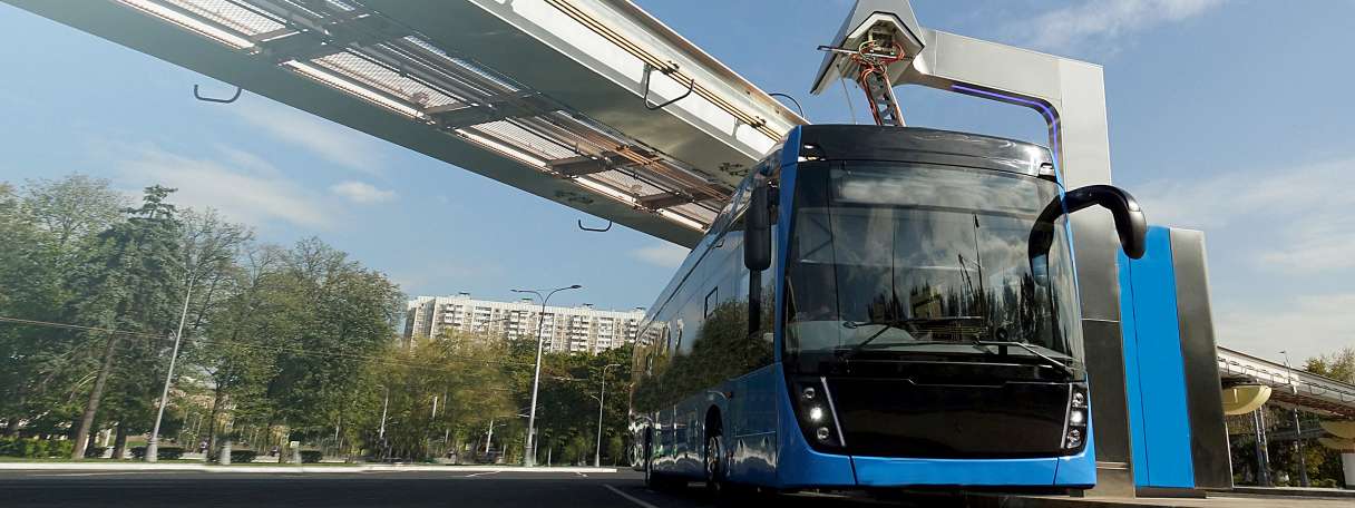 Surge protection for bus charging stations