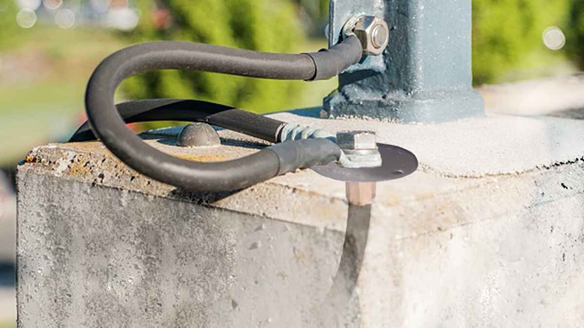 DEHN stationary railway earthing