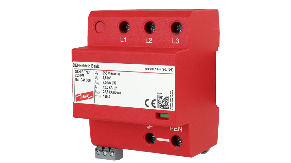 Multi-family dwelling - surge protection by DEHN